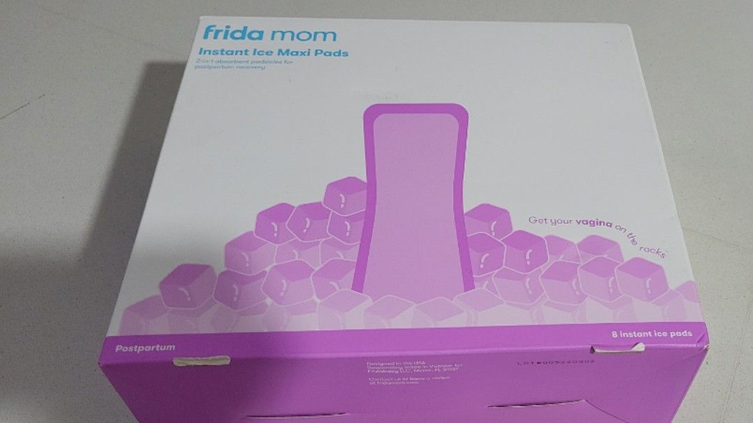 Frida Mom 2-in-1 Postpartum Ice Maxi Pads, Babies & Kids, Maternity ...