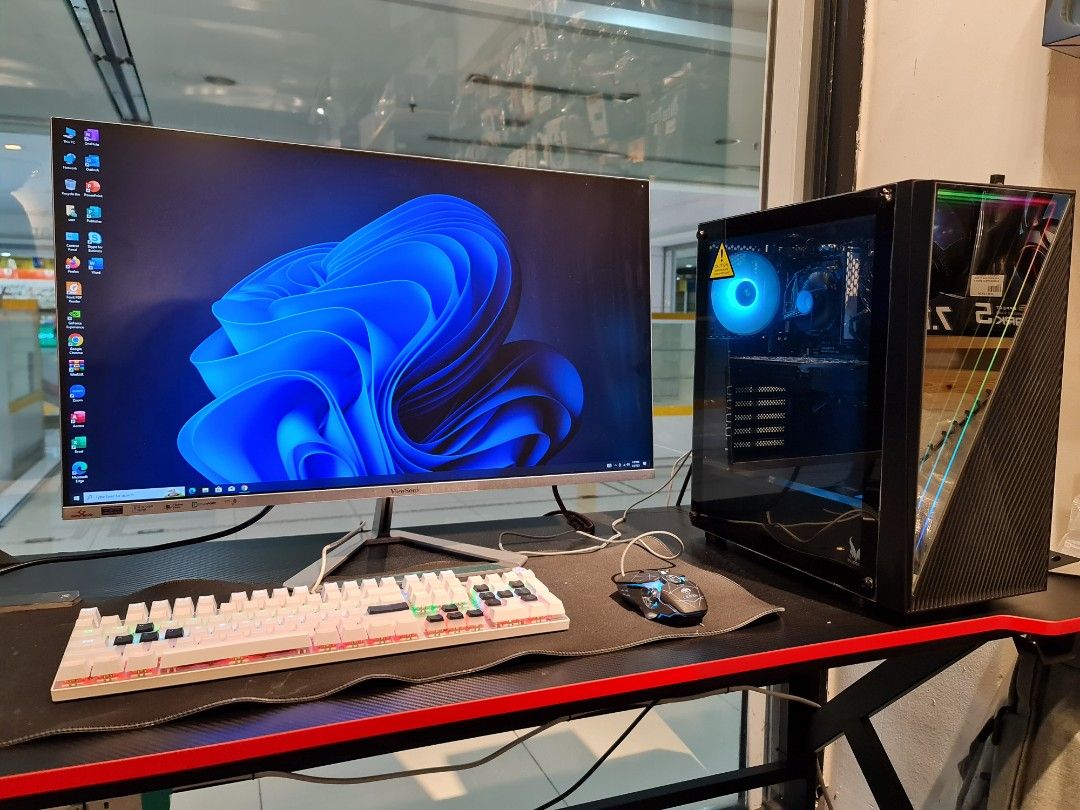 Full set gaming pc, Computers & Tech, Desktops on Carousell
