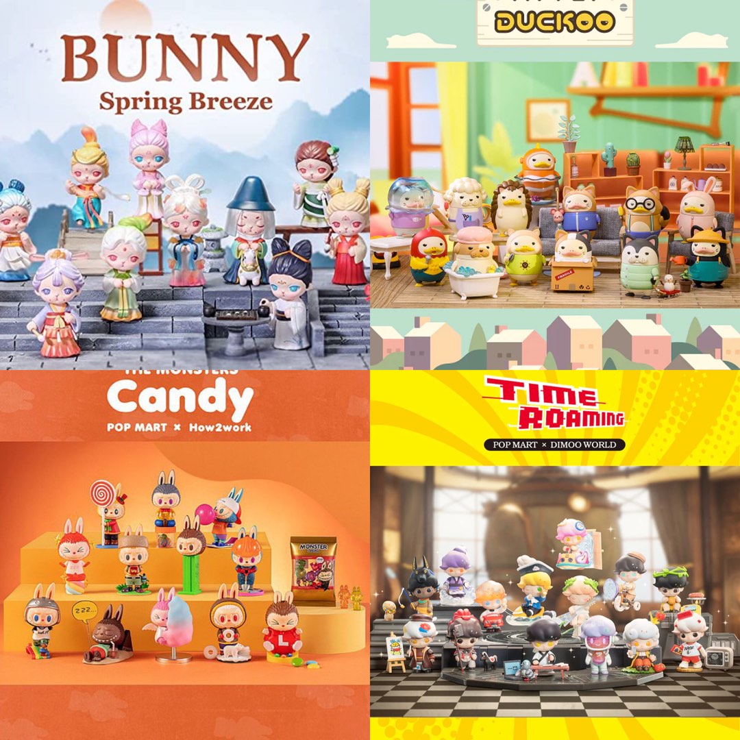 Full set popmart blind box pop mart blindbox, Hobbies & Toys, Toys ...