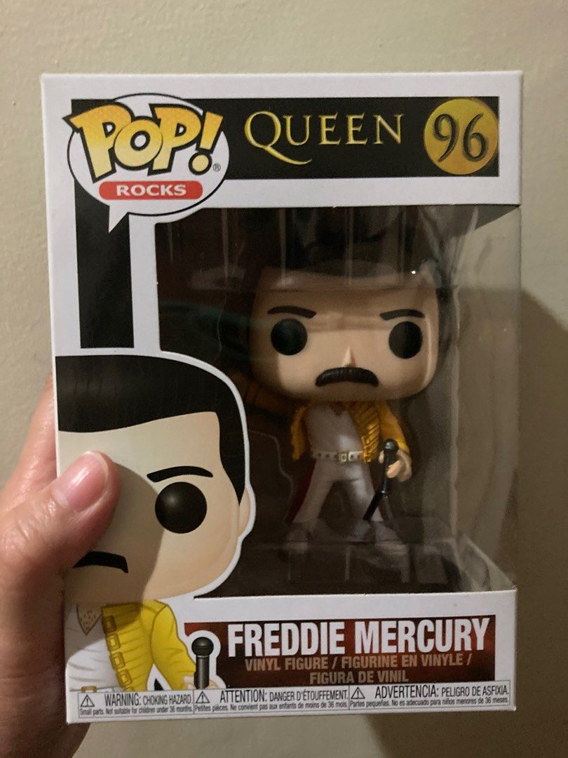 FUNKO POP FREDDIE MERCURY, Hobbies & Toys, Toys & Games on Carousell