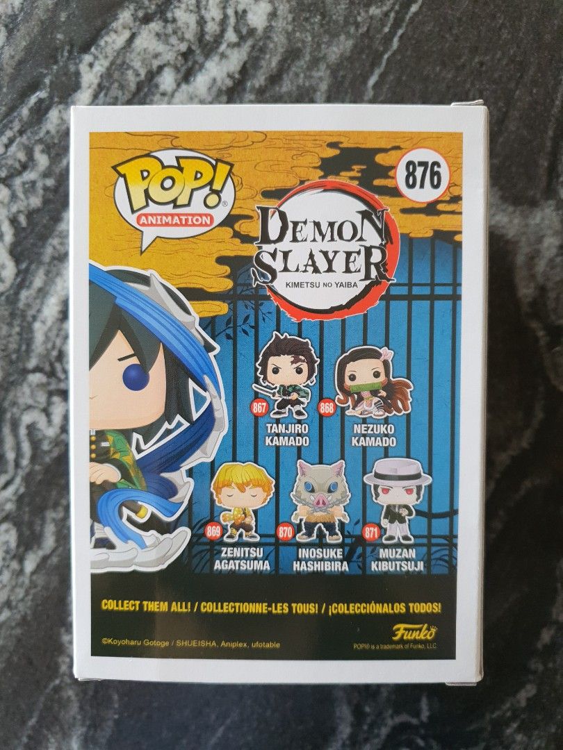 Funko Pop Giyu Tomioka Demon Slayer, Hobbies & Toys, Toys & Games on ...