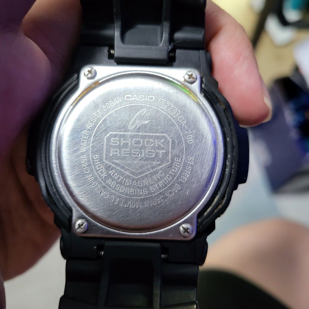 G Shock Watch GA-200, Men's Fashion, Watches & Accessories, Watches on ...