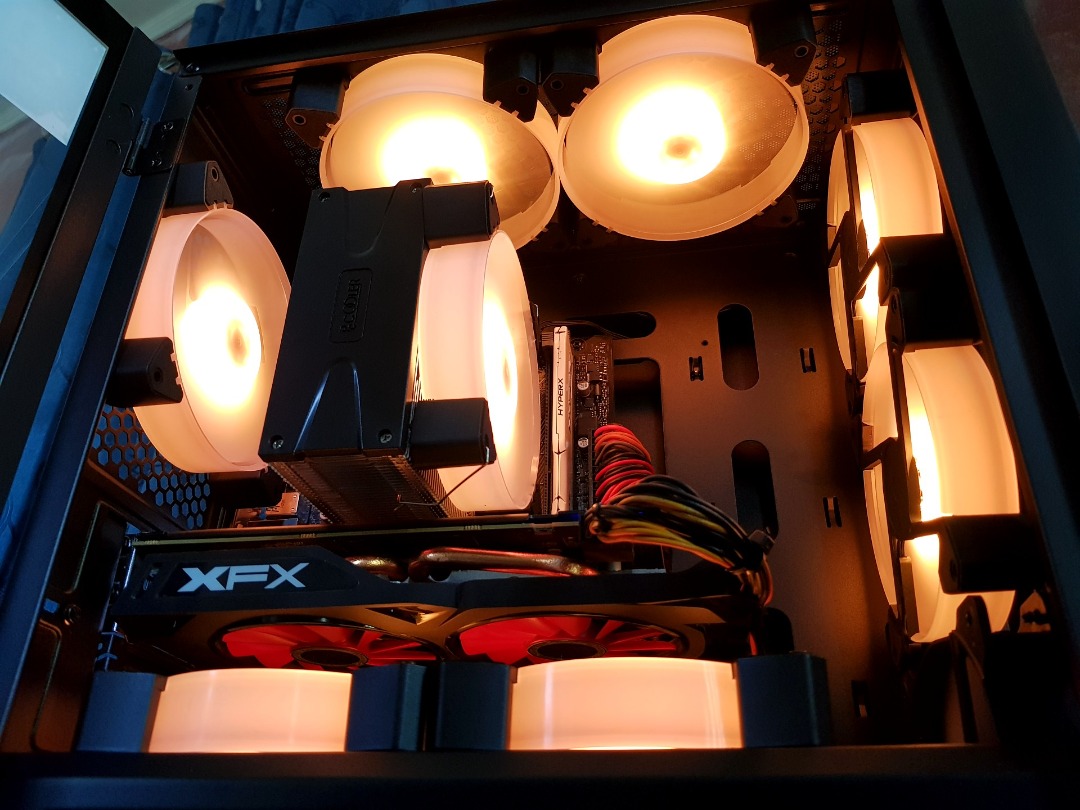 Gaming Rig with 8 GB Video Card Desktop PC System Unit Like New ...