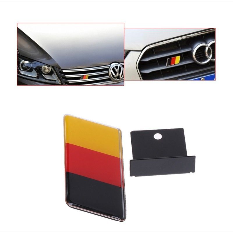 German Flag car front grille emblem sticker badge car decoration ...
