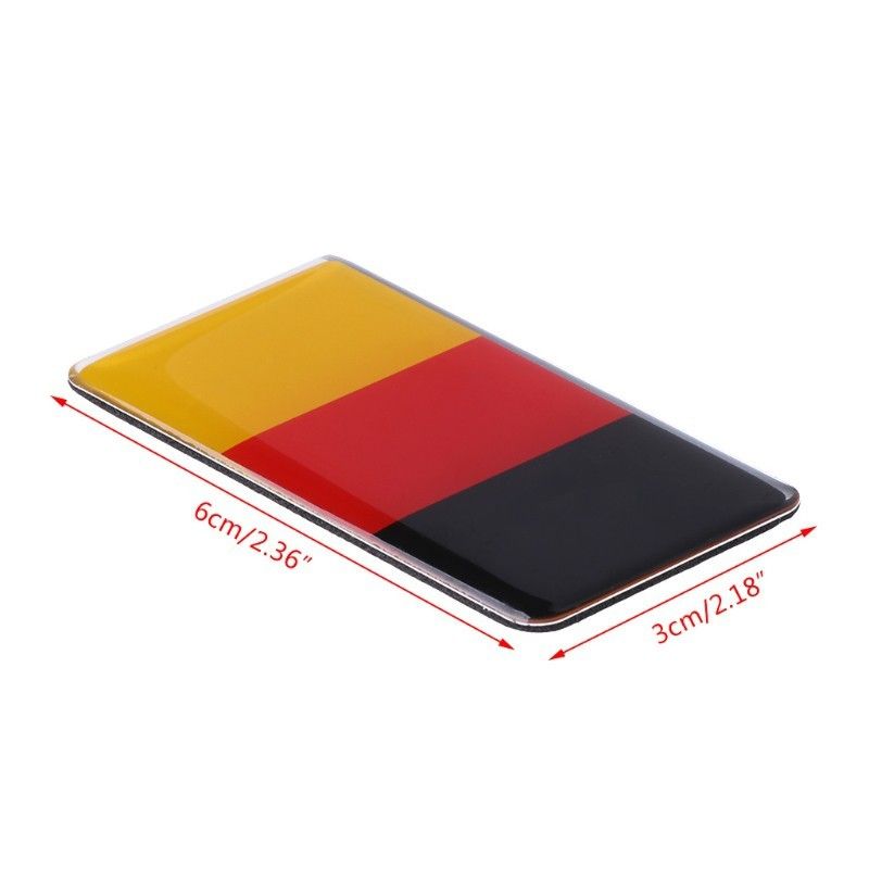 German Flag car front grille emblem sticker badge car decoration ...