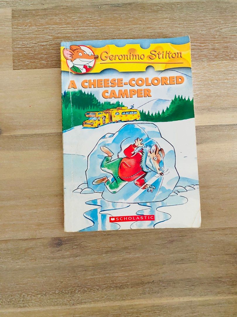 Geronimo Stilton - A cheese colored camper, Hobbies & Toys, Books ...