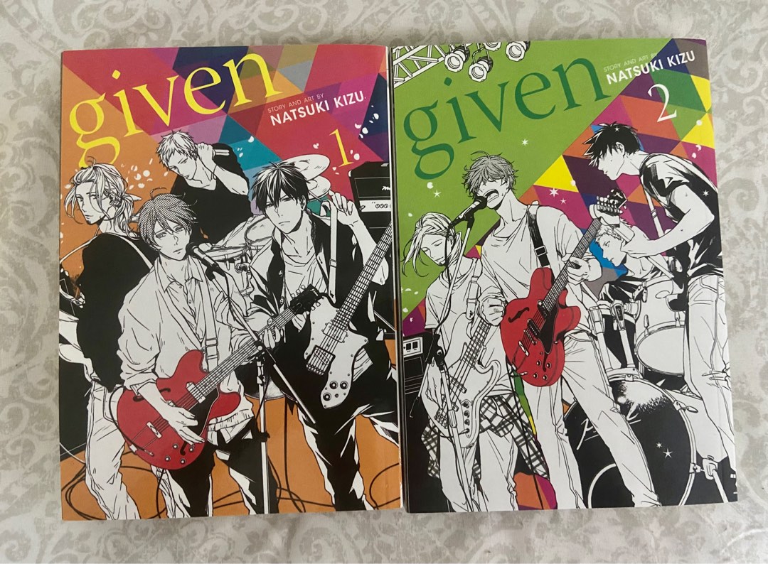 Given Manga Set - Volumes 1 and 2 in English (On Hand), Hobbies & Toys ...