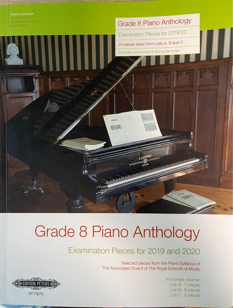 Grade 8 Piano Anthology Exam Pieces For 2019 And 2020 興趣及遊戲 音樂、樂器 And 配件