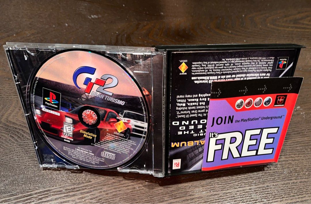 Gran Turismo 2 Hits (Sony Playstation 1,Ps1) Brand New Complete, Video ...