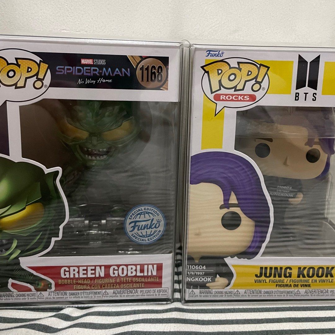 GREEN GOBLIN FUNKO POP BUNDLE, Hobbies & Toys, Toys & Games on Carousell