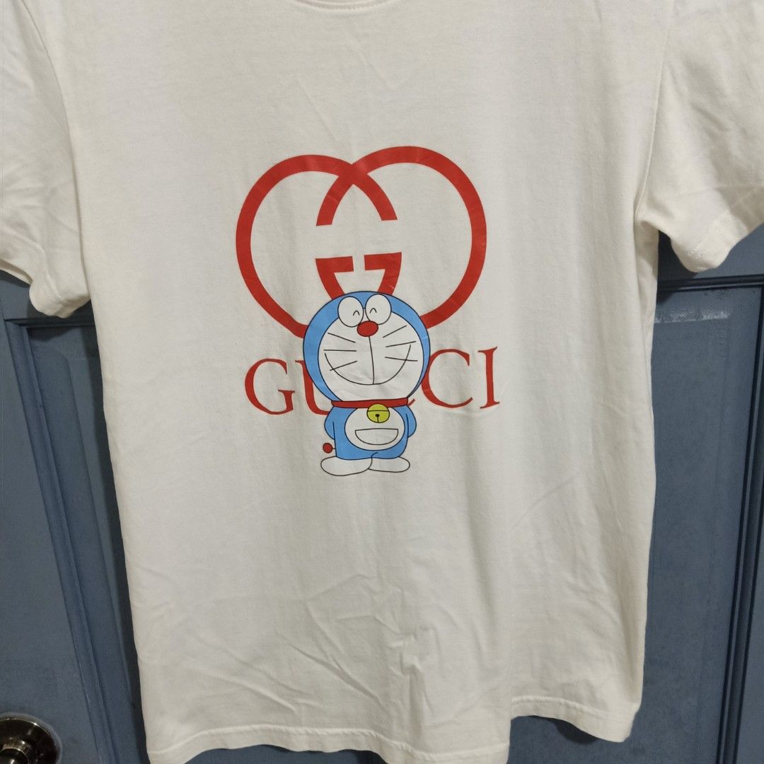 GUCCI X DORAEMON, Women's Fashion, Tops, Shirts on Carousell