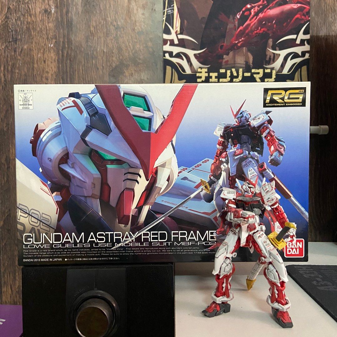 Gundam Astray Red Frame - RG Grade (Bandai), Hobbies & Toys, Toys ...