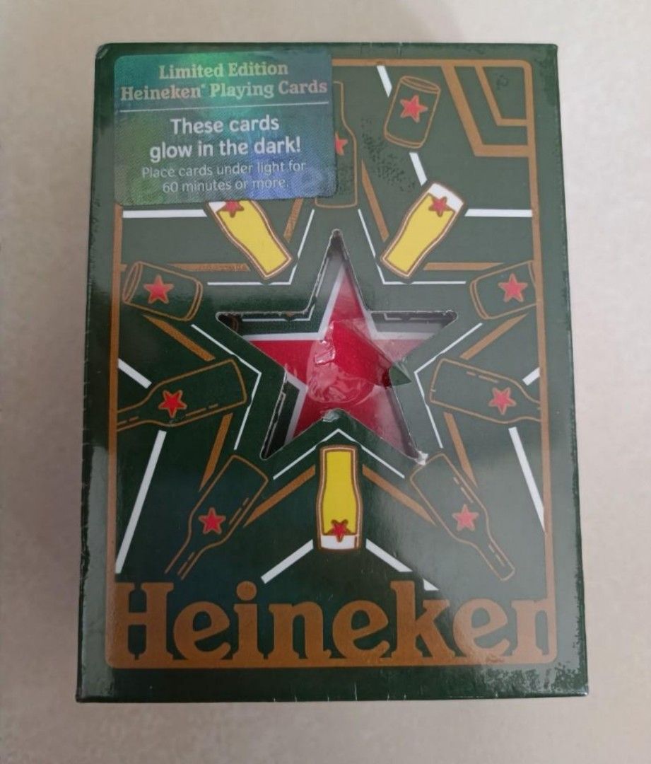 Heineken Playing Card (Limited Edition), Hobbies & Toys, Collectibles ...