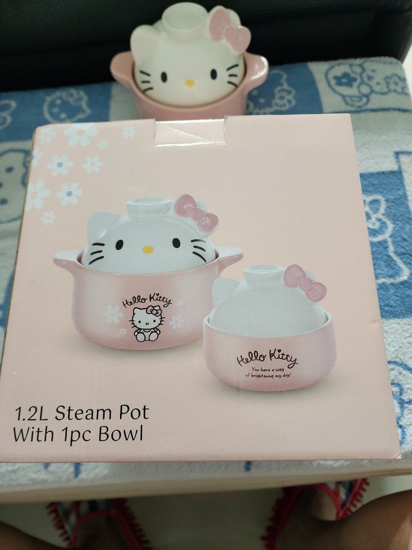Hello Kitty Steam Pot, Furniture & Home Living, Kitchenware & Tableware ...