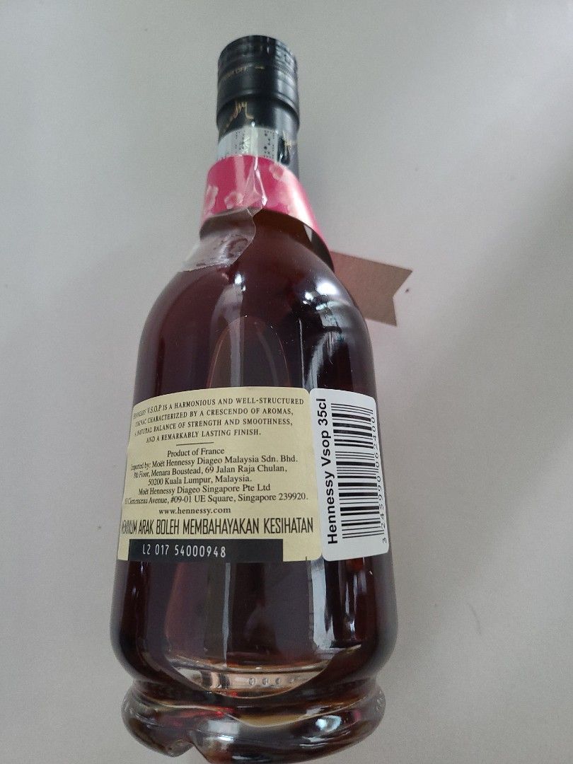 Hennessy VSOP (35cl), Food & Drinks, Alcoholic Beverages on Carousell