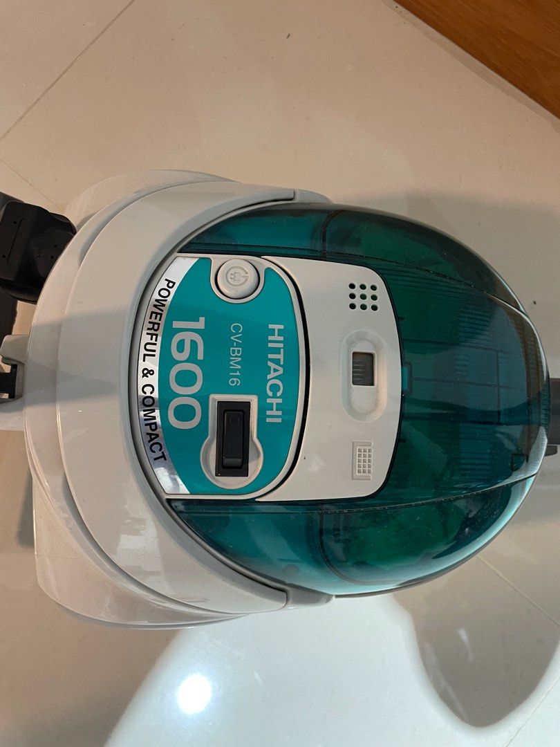 Hitachi CV-BM16 Bagged Vacuum Cleaner 1600W - with 5 Bags, TV & Home ...