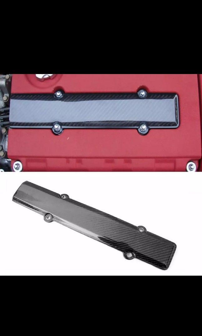 Honda B18 B16 B series VTEC Ignition Coil CF Cover, Car Accessories ...