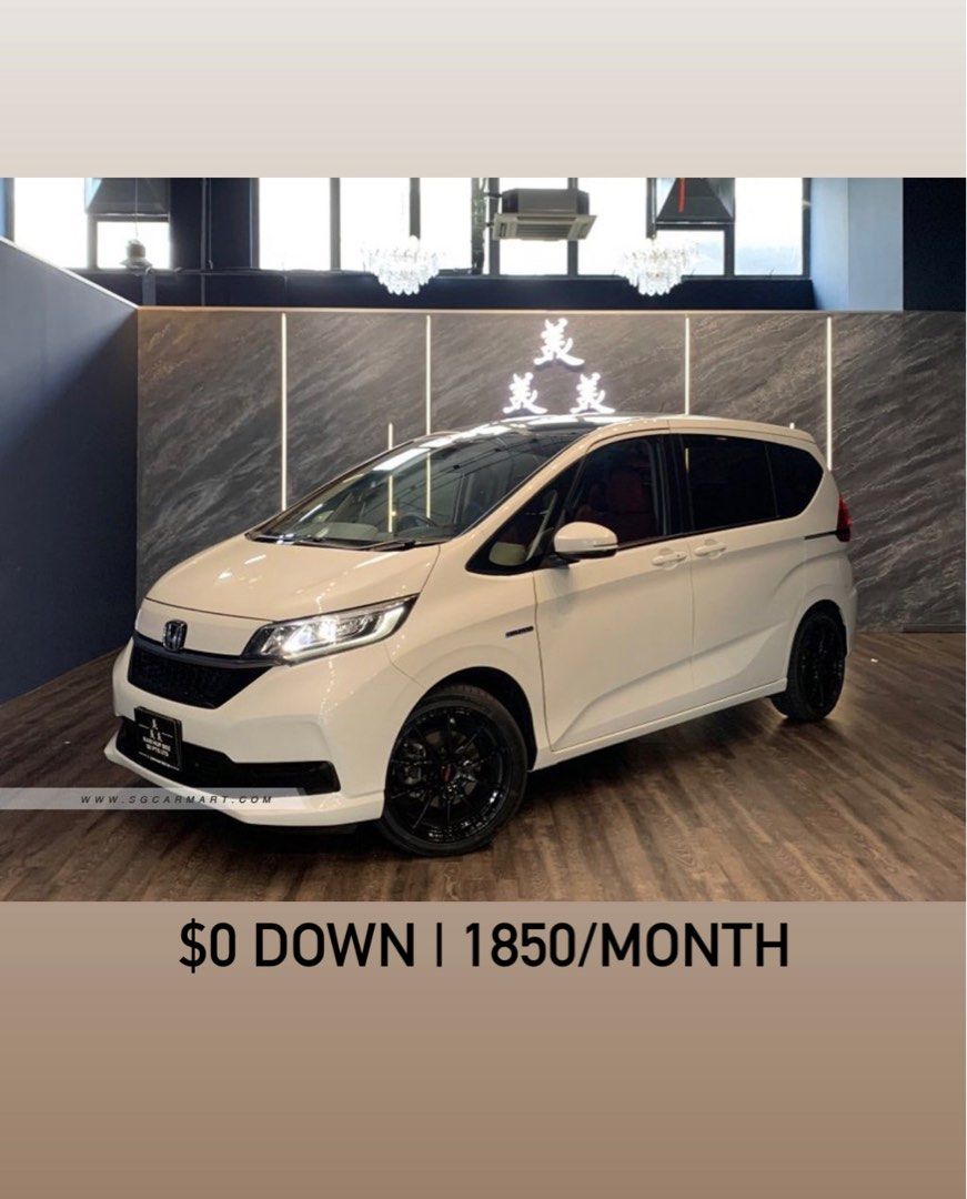 Honda Freed Hybrid 1.5 G Honda Sensing Dual Power Doors 7-Seater (A), Cars, Used Cars on Carousell