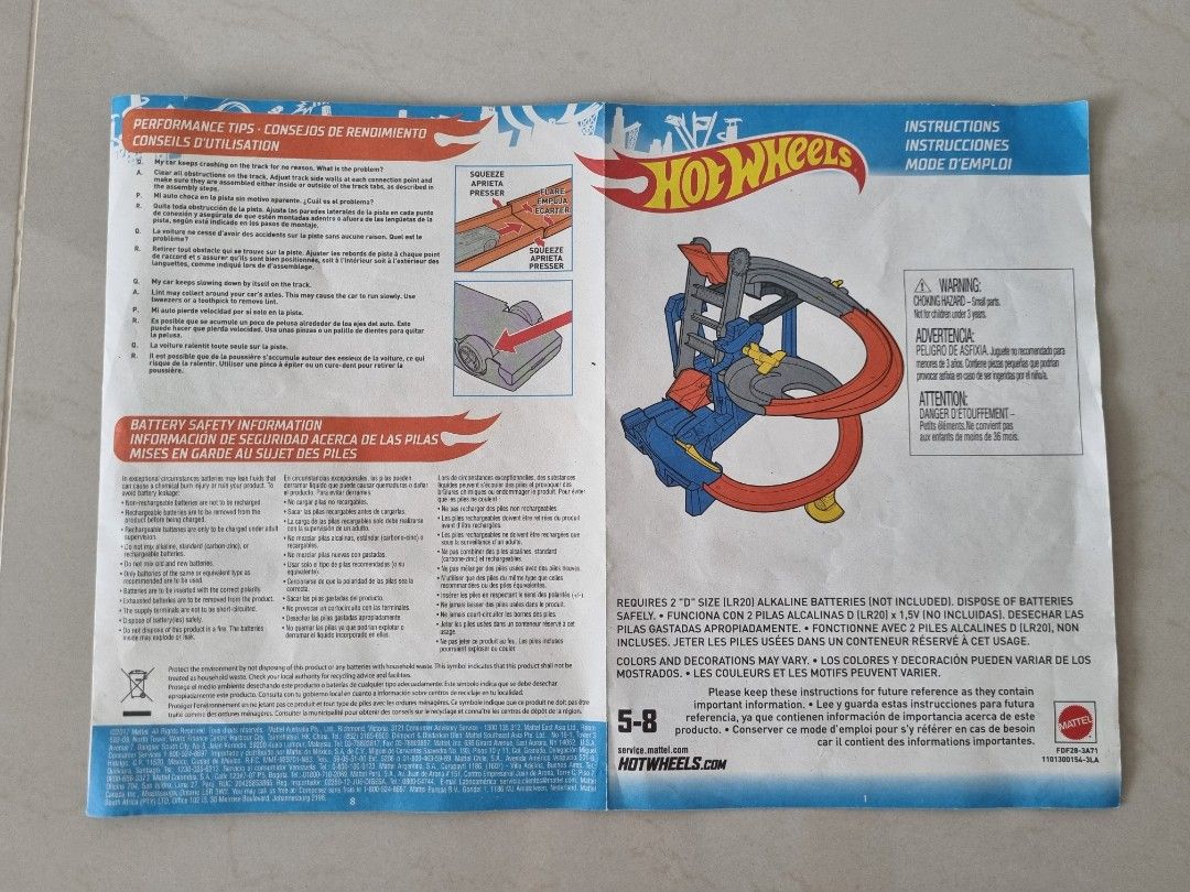 Hot Wheels Factory Raceway, Hobbies & Toys, Toys & Games on Carousell