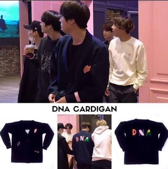 House of BTS DNA Cardigan, Hobbies & Toys, Memorabilia & Collectibles ...