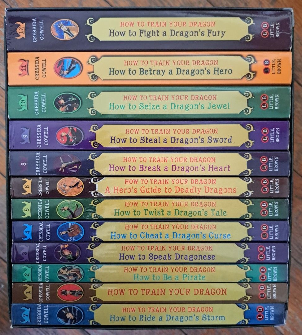How to train your dragon complete series, Hobbies & Toys, Books ...