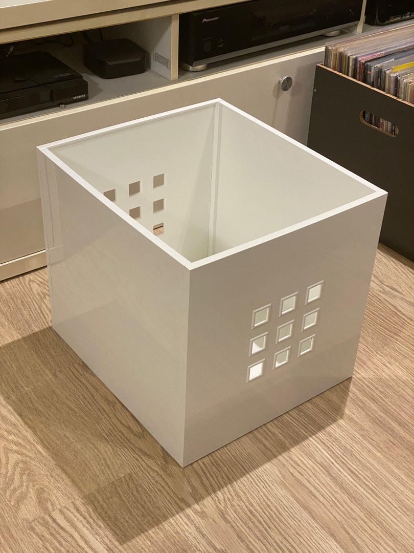 IKEA LEKMAN storage box ( KALLAX series), 傢俬＆家居, 其他, 收納箱及袋 - Carousell