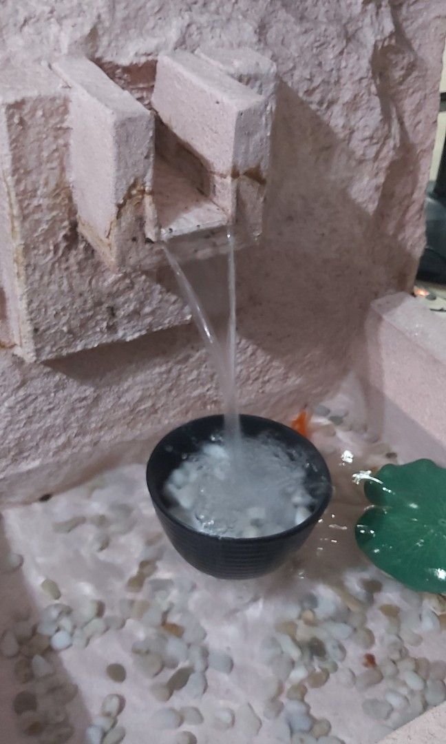 Indoor fish pond, water feature, fountain: FUKAI, Pet Supplies, Homes ...