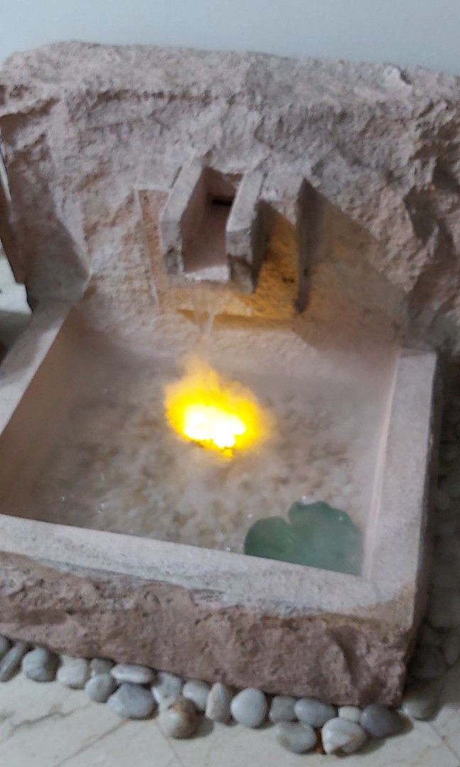 Indoor fish pond, water feature, fountain: FUKAI, Pet Supplies, Homes ...