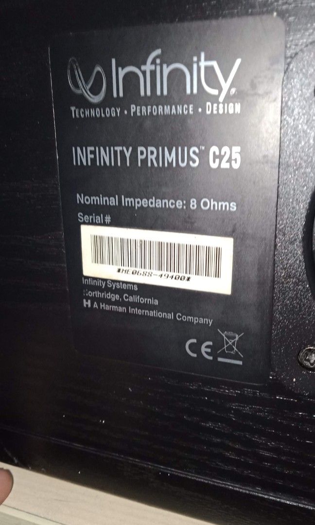 Infinity Primus 5.1 Home Theater Speakers, Audio, Soundbars, Speakers ...