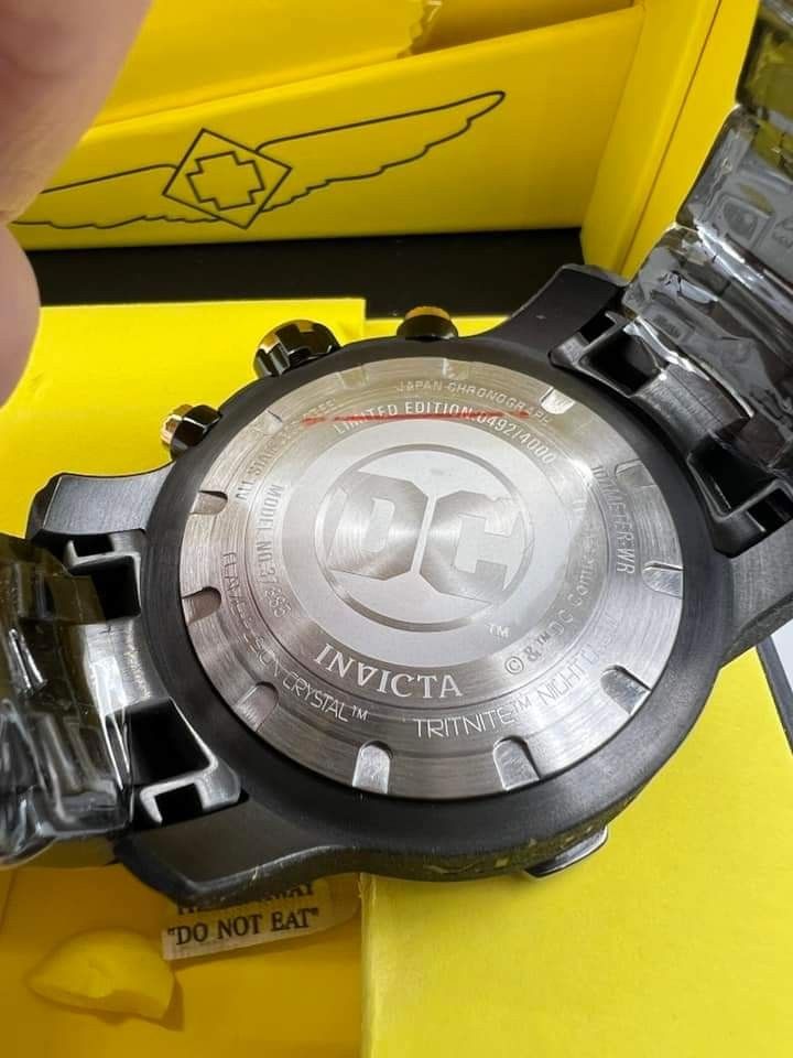Invicta DC Comic Black Adam, Men's Fashion, Watches & Accessories ...