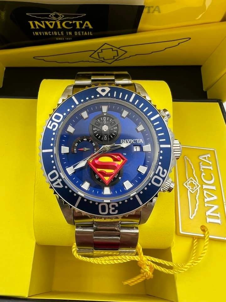 Invicta Superman, Men's Fashion, Watches & Accessories, Watches on ...