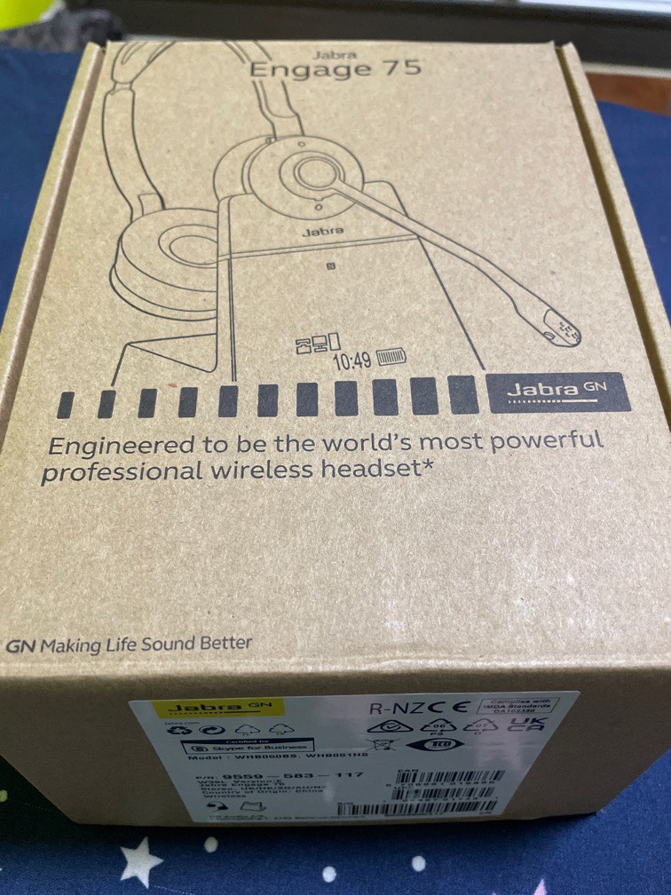 Jabra Engage 75 Stereo Headset Computers Tech Office Business Technology On Carousell