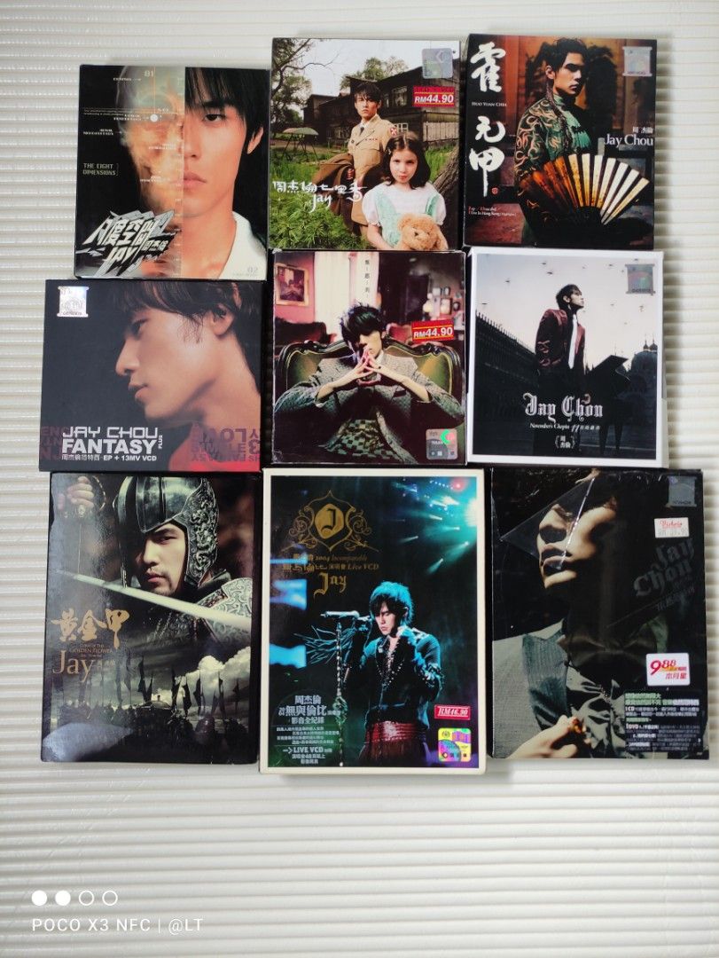 Jay Chou CD collection, Hobbies & Toys, Music & Media, CDs & DVDs on Carousell