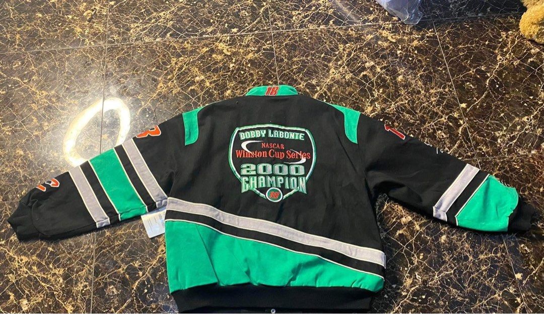 JEFF HAMILTON BOBBY LABONTE NASCAR RACING JACKET, Men's Fashion, Coats ...