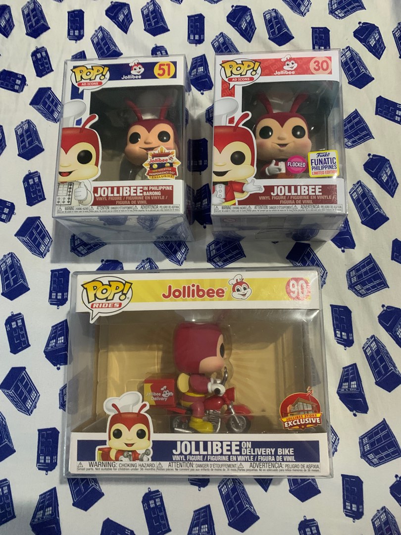 Jollibee Funko Pop Set, Hobbies & Toys, Toys & Games on Carousell