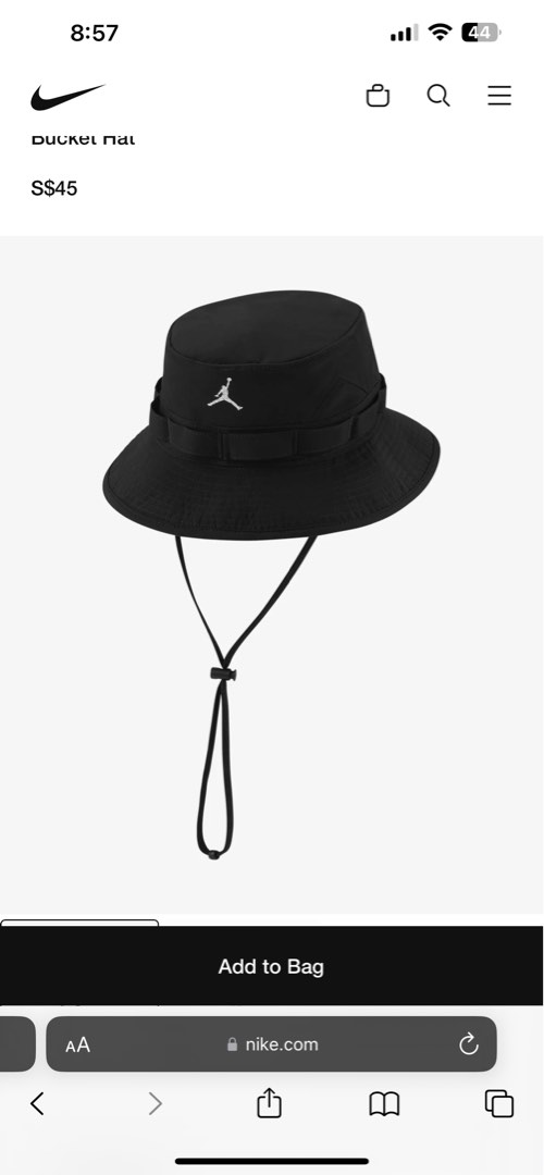 Jordan Bucket Hat, Men's Fashion, Watches & Accessories, Caps & Hats on ...