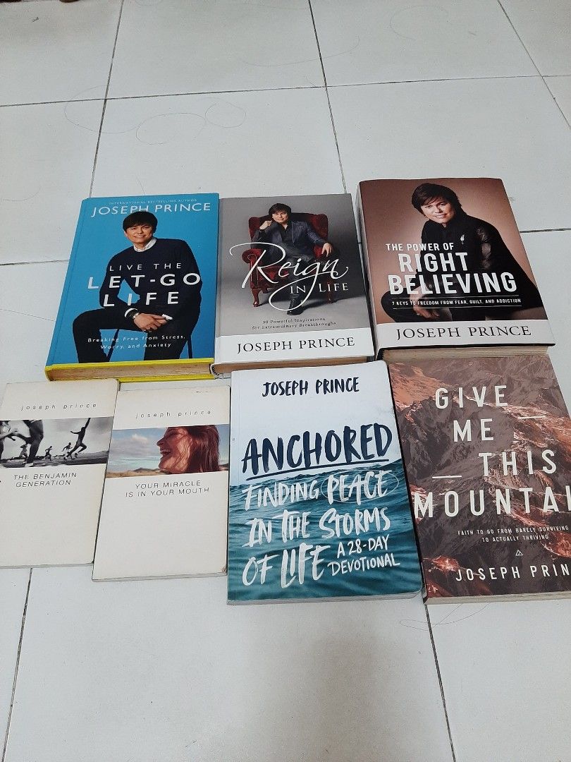 Joseph Prince books, Hobbies & Toys, Books & Magazines, Religion Books ...