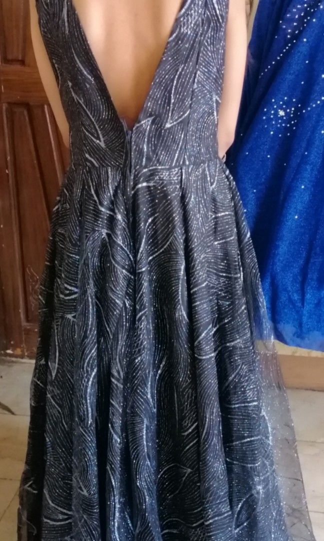 JS PROM GOWN, Women's Fashion, Dresses & Sets, Evening dresses & gowns ...