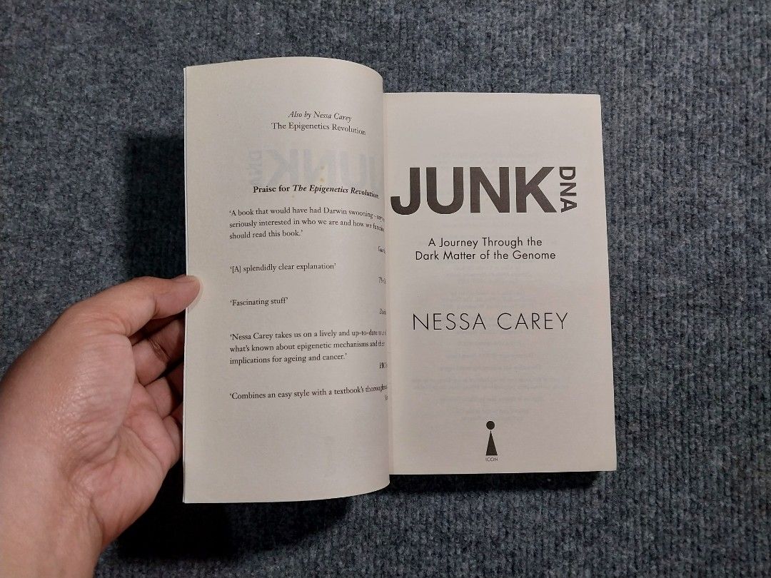JUNK DNA: A Journey Through the Dark Matter of the Genome, Hobbies & Toys, Books & Magazines ...