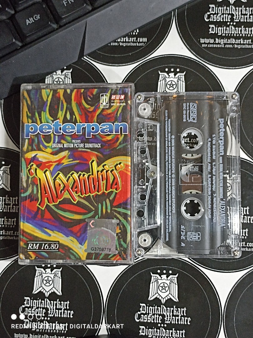 Kaset Peterpan - Alexandria (Original Motion Picture Soundtrack ...