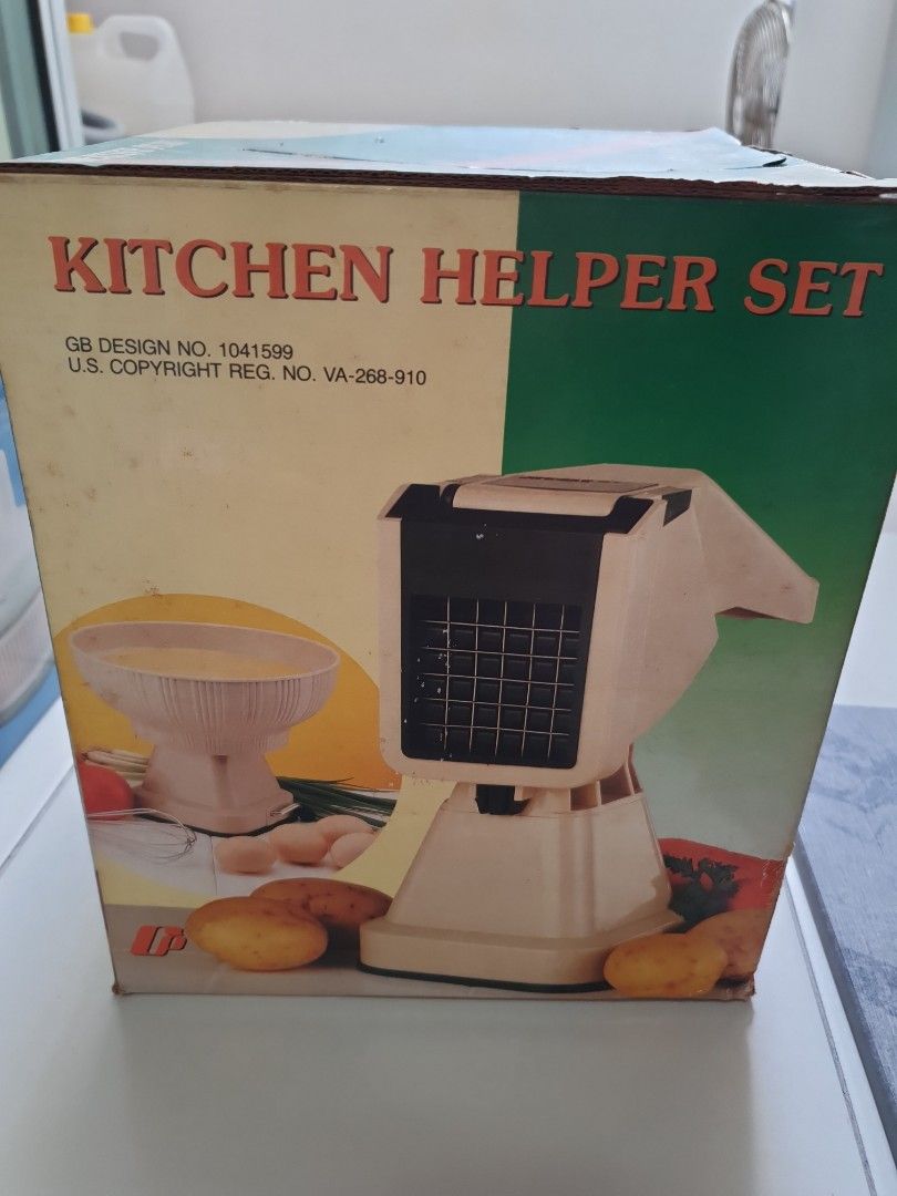 Kitchen helper set / Manual Food processor, Furniture & Home Living, Kitchenware & Tableware ...