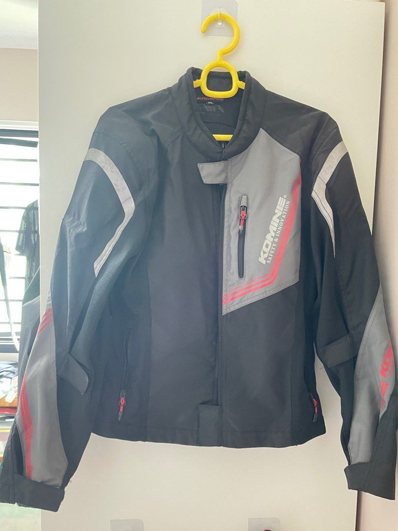 Komine protect mesh riding jacket, Motorcycles, Motorcycle Apparel on Carousell