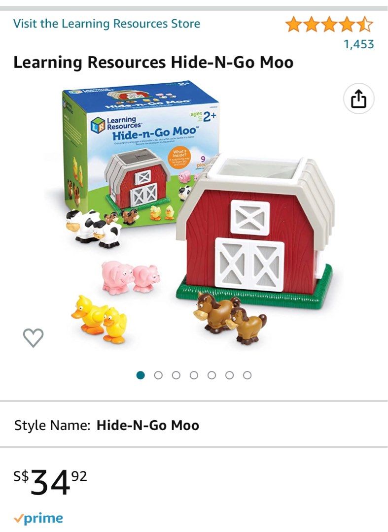 Learning resources barn and fisher price little people farmer and ...