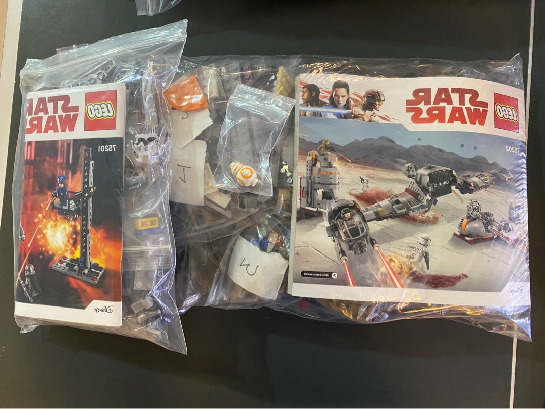 Lego star wars set 75201 & 75202 + bb8, Hobbies & Toys, Toys & Games on ...
