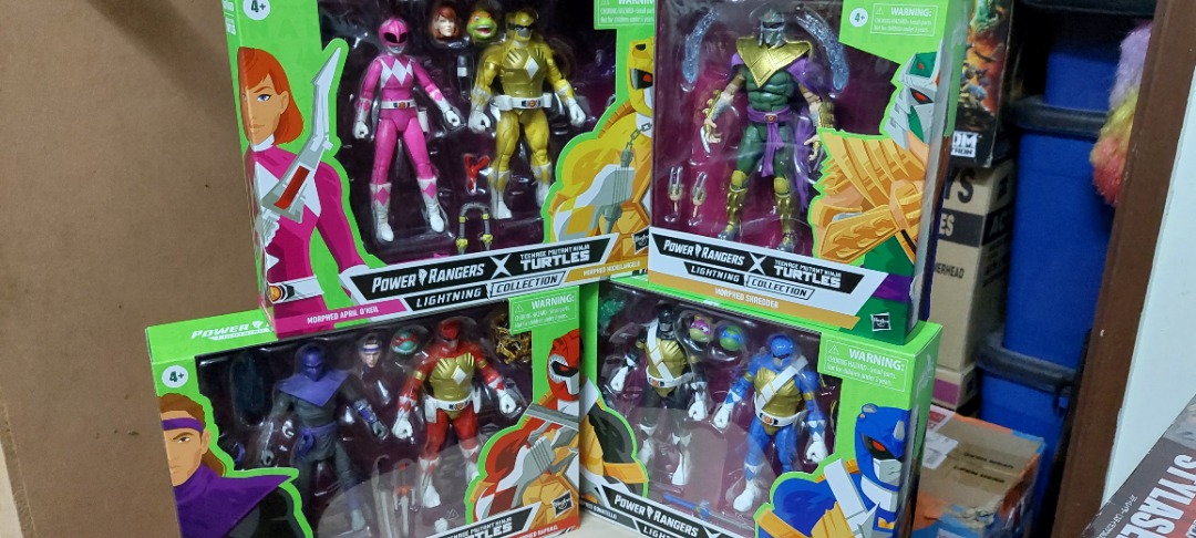 Lightning Collection Power Rangers X Teenage Mutant Ninja Turtles ...