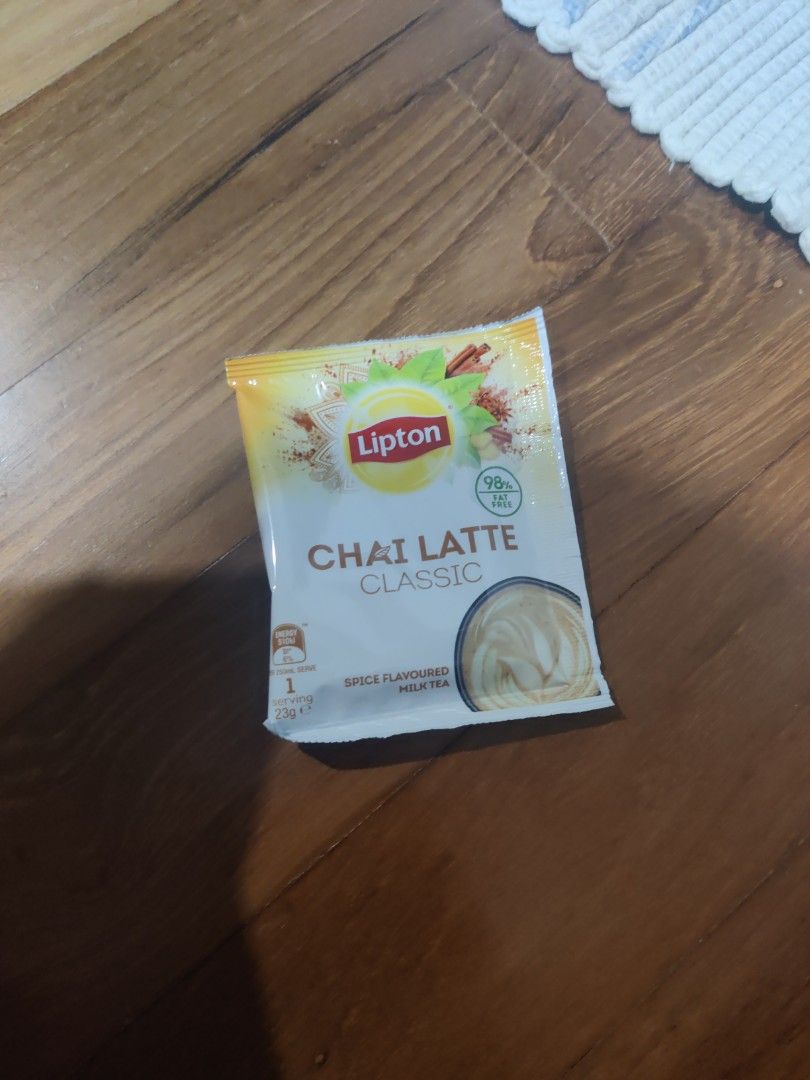 Lipton chai latte powder, Food & Drinks, Packaged & Instant Food on ...