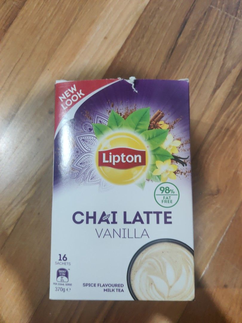 Lipton chai latte powder, Food & Drinks, Packaged & Instant Food on ...