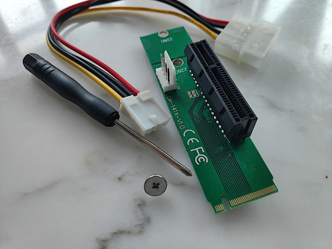 LM-141X-V1.0 Drive M.2 Key-M NGFF 2260/2280 to PCI-E 4X Adapter ...
