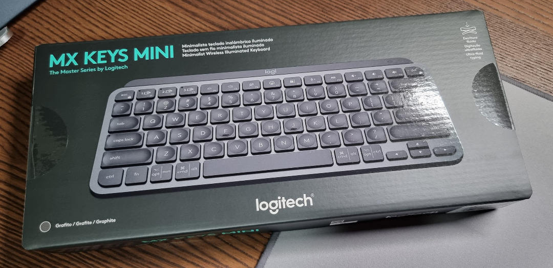 Logitech MX Keys Mini Graphite - Sealed, Brand New, Computers & Tech ...