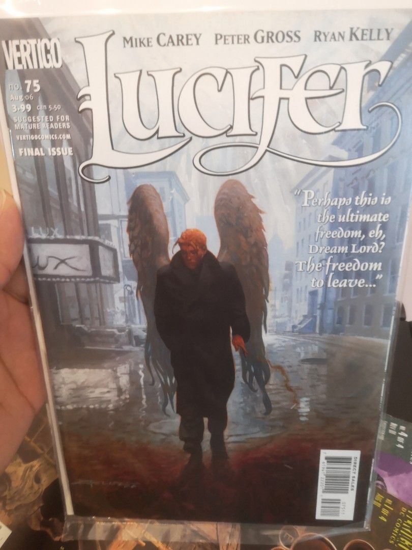 Lucifer 75, Hobbies & Toys, Books & Magazines, Comics & Manga on Carousell